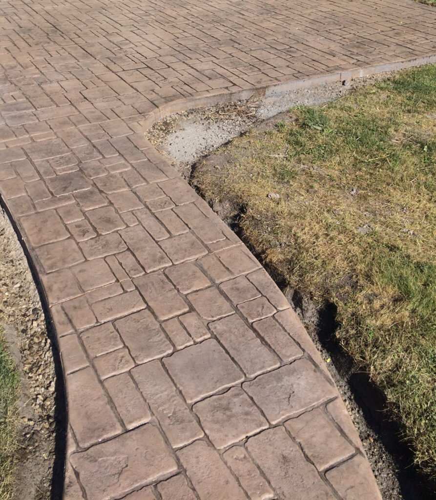 Residential Concrete Walkway Installation Near Minneapolis & St. Paul | New Stamped Concrete ...